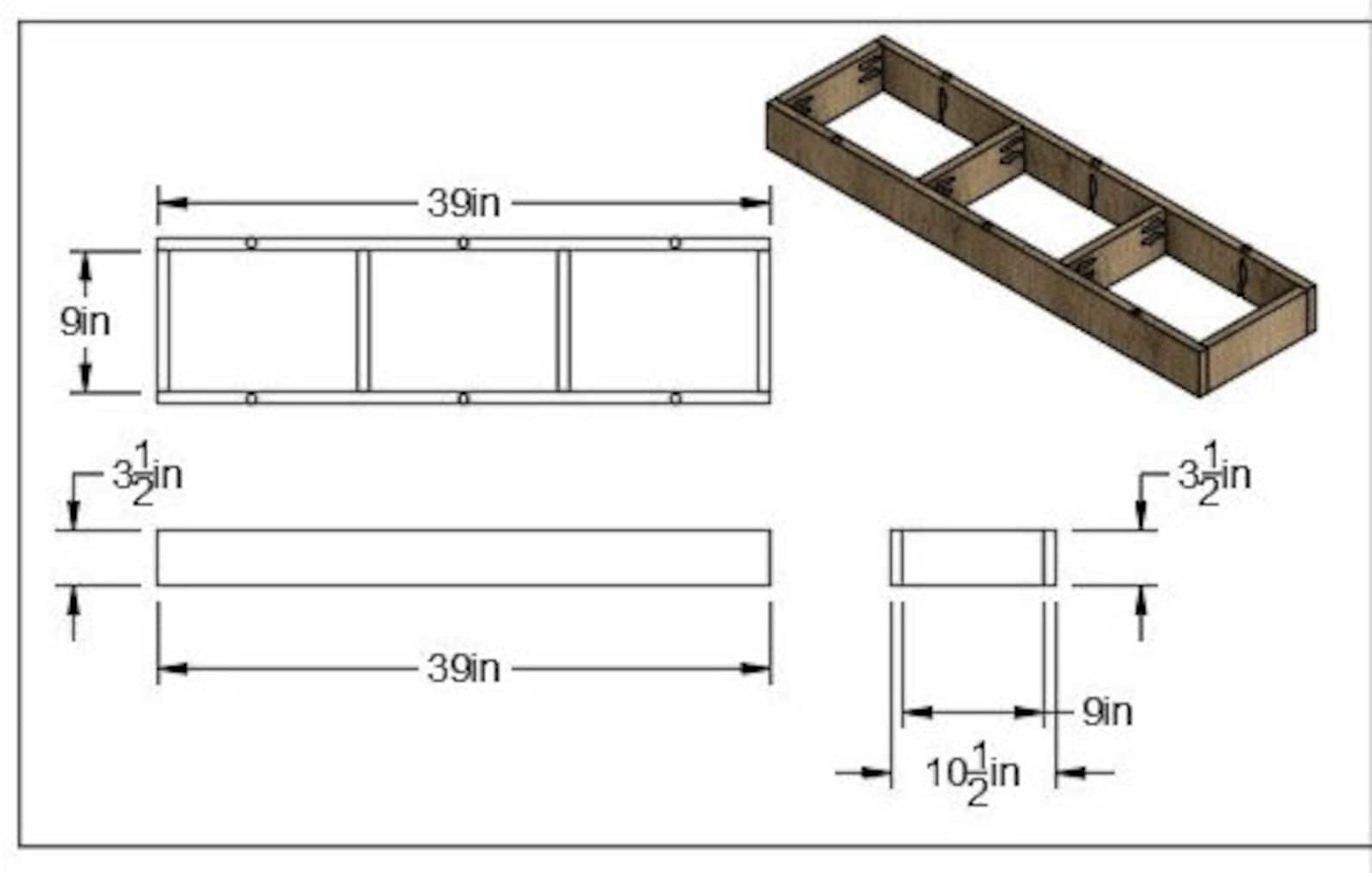 Simple Console Table Woodworking Plan - Easy Weekend Project - Built ...