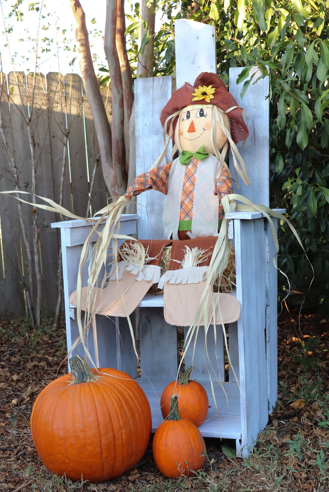 DIY Recycled Fence Picket Throne Woodworking Plan - Rustic Holiday ...