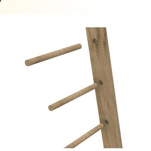 Tabletop Ladder Shelves Woodworking Plan - Easy DIY Vendor Display ...