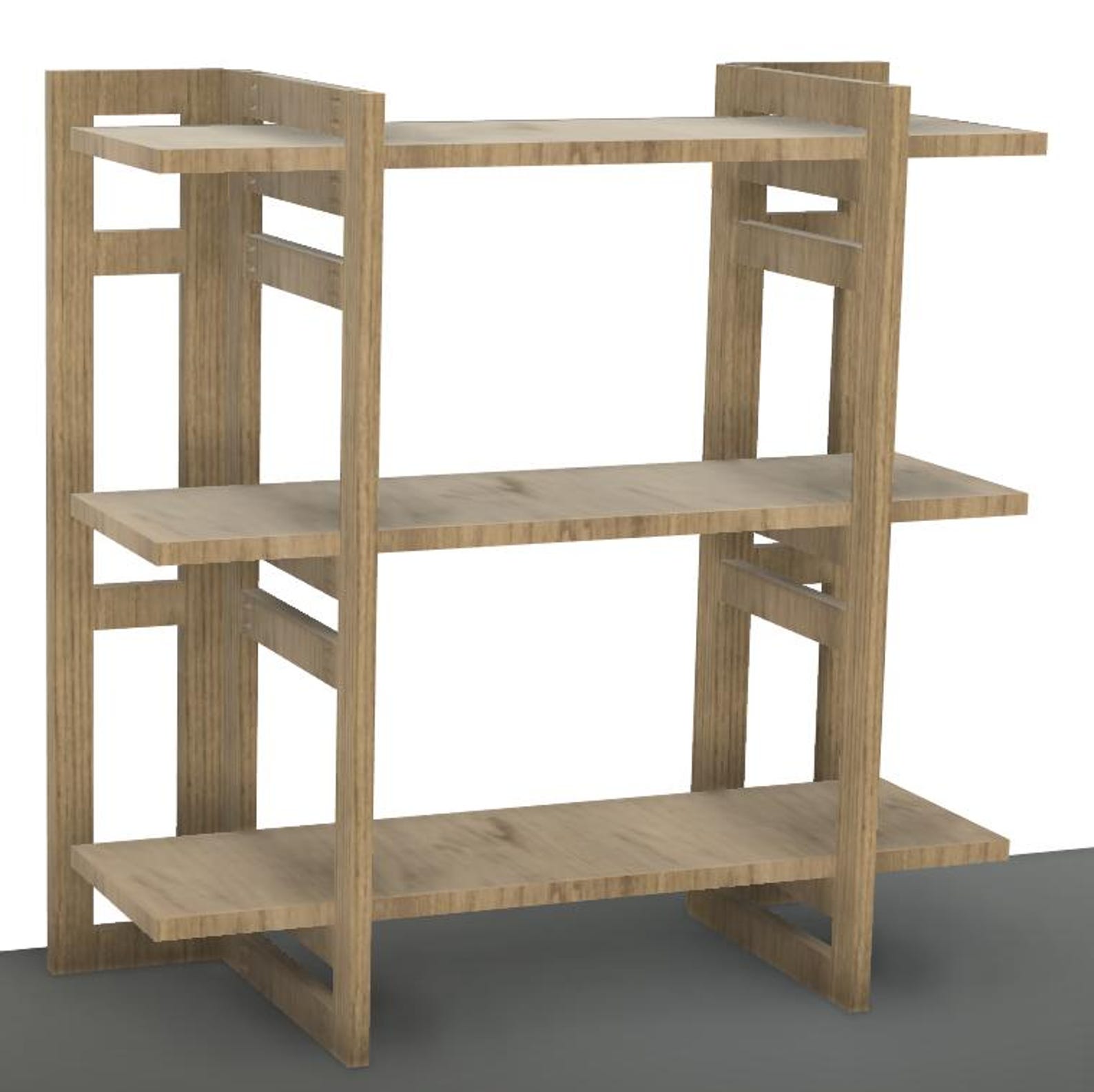 DIY Display Shelf - Woodworking Plan - Great for Booth Display, Craft ...