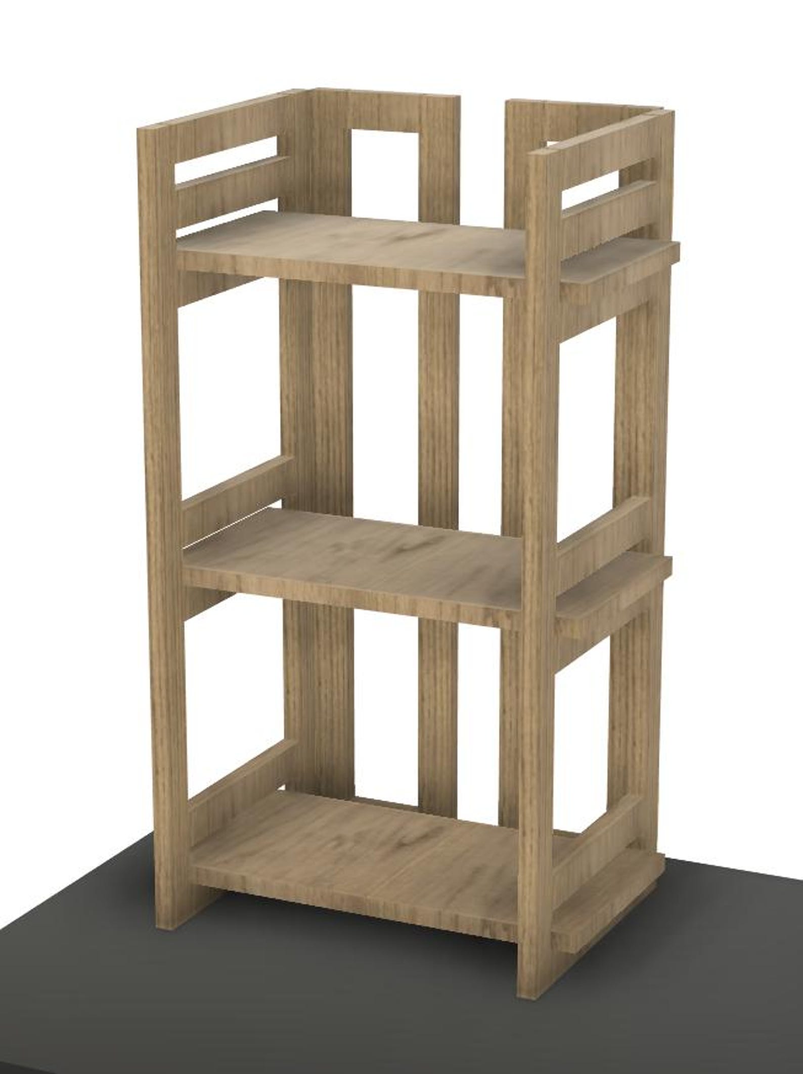 DIY Display Shelf - Woodworking Plan - Great for Booth Display, Craft ...