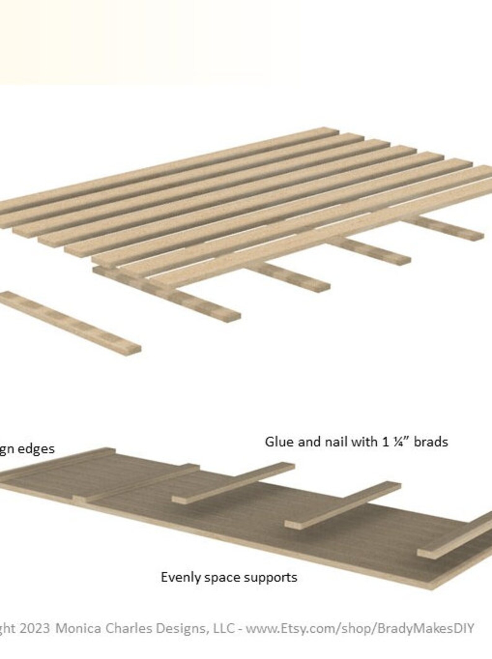Minimalist Industrial A-frame Display Table Woodworking Plans ...
