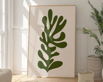 Bright Green Poster Set of Two Maximalist Wall Art - Etsy