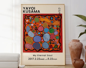 Yayoi Kusama My Eternal Soul Art Print - Etsy