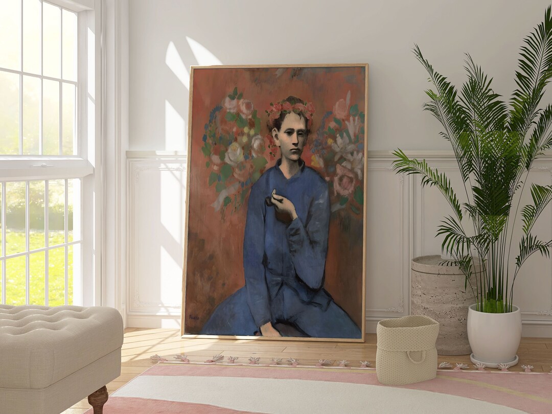 Pablo Picasso Junge mit einer Pfeife Druck, berühmtes Künstler Poster ...