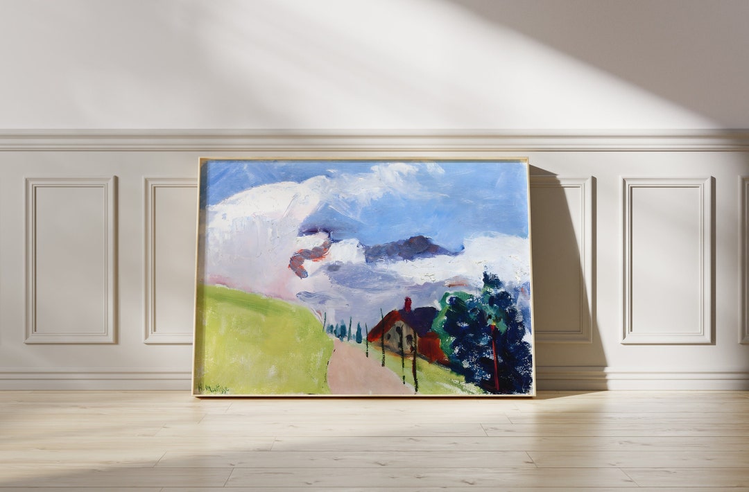 Henri Matisse Swiss Landscape Print, Colourful Scenic Landscape Poster ...