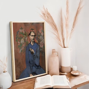 Pablo Picasso Junge mit einer Pfeife Druck, berühmtes Künstler Poster ...