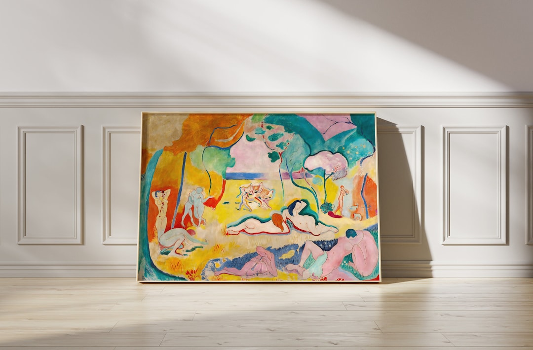Henri Matisse the Joy of Life Poster, Colourful Matisse Print ...