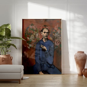 Pablo Picasso Junge mit einer Pfeife Druck, berühmtes Künstler Poster ...