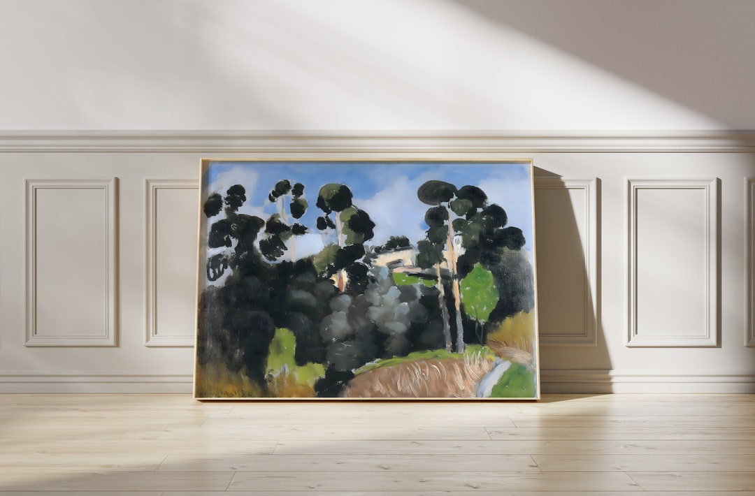 Henri Matisse Trees Landscape Print, Nature Inspired Poster, Original ...