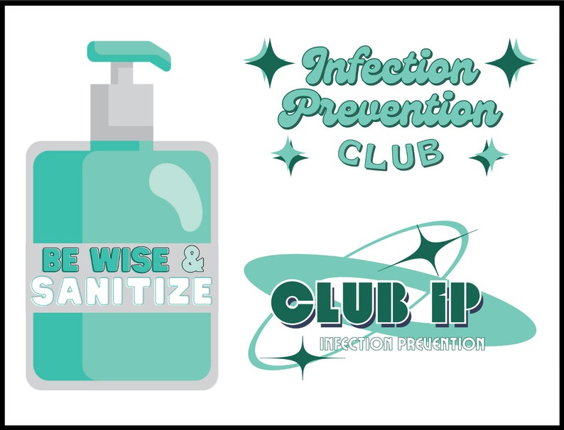 12 Infection Prevention Stickers, Medical Humor Stickers, Hospital ...