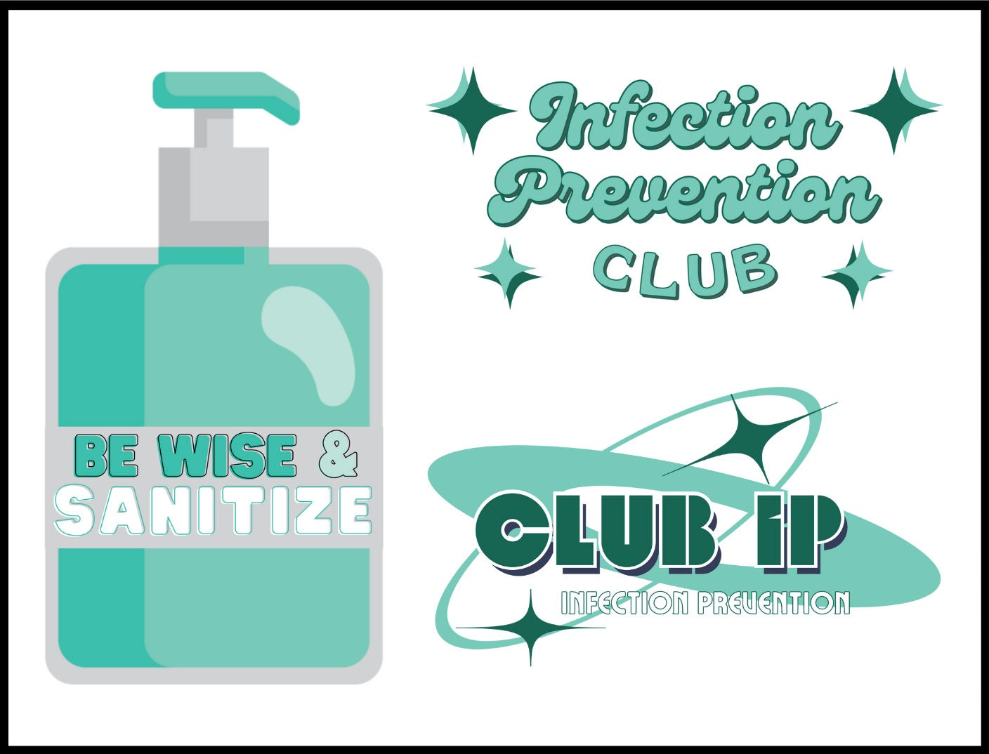 12 Infection Prevention Stickers, Medical Humor Stickers, Hospital ...