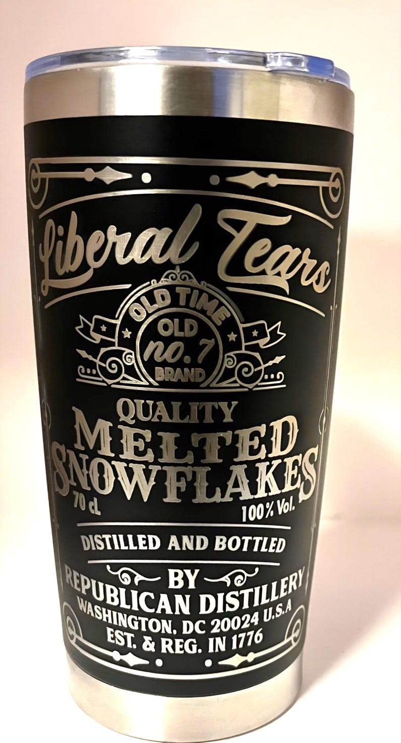 Tumbler SVG File Republican Melted Liberal Tears - Etsy