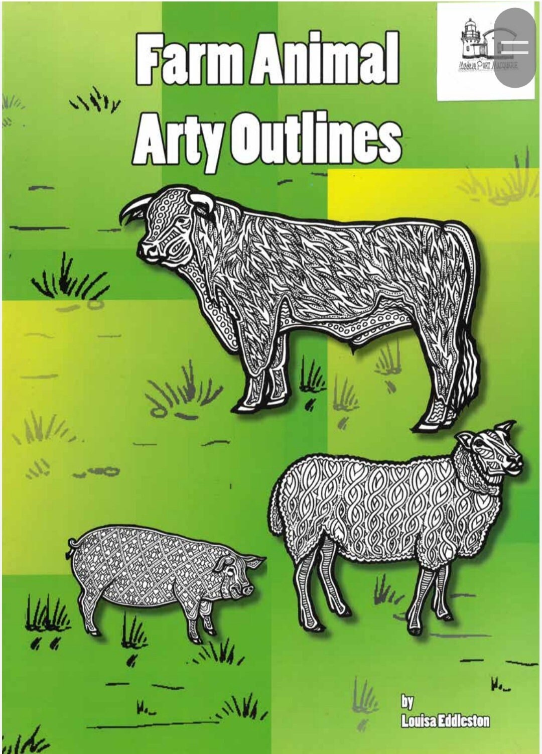 FARM ANIMAL OUTLINES- Part of the Arty Animal Outline Series - Etsy