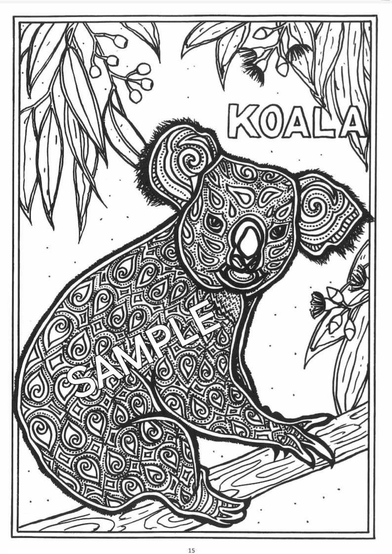 Australian Arty Animal Outlines: Something Australian - Etsy Australia