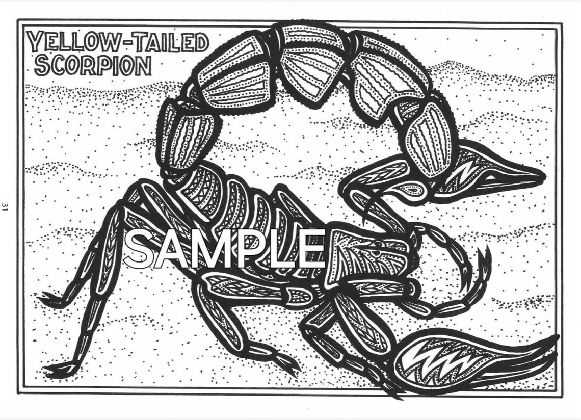 DESERT ANIMALS- Arid Land Animal Outlines: Part of the Arty Animal ...
