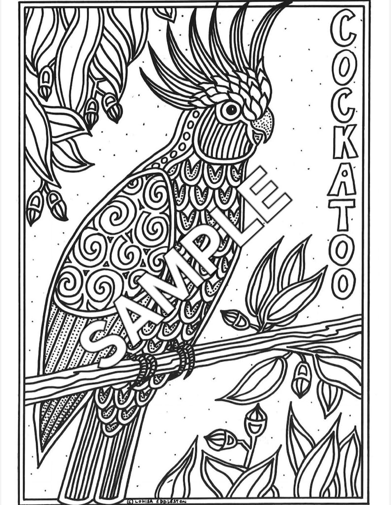 Arty Animal Outlines by Louisa Eddleston - Etsy
