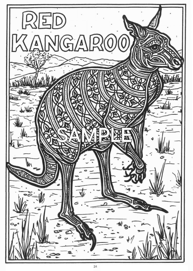 Australian Arty Animal Outlines: Something Australian - Etsy Australia