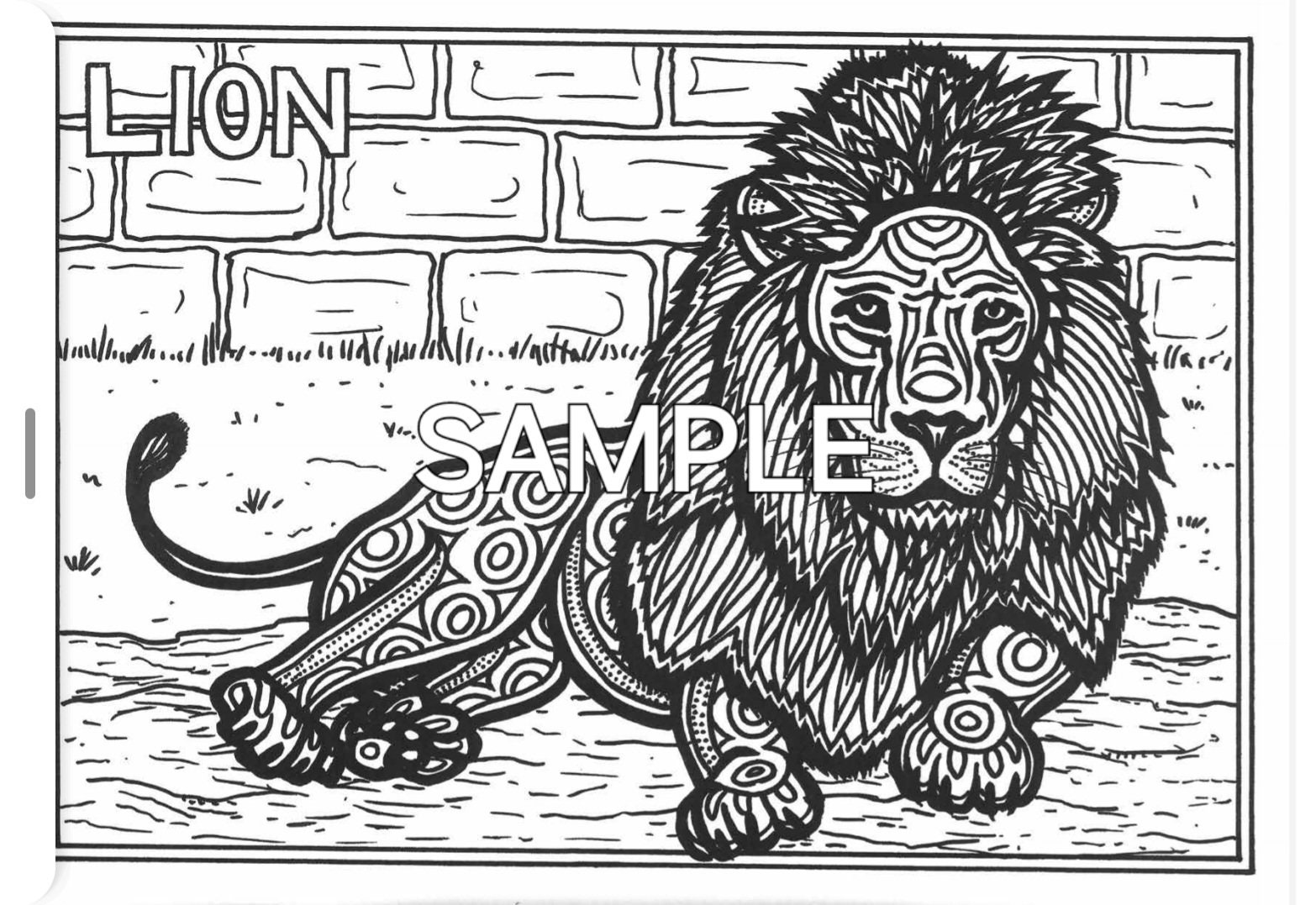 ZOO ANIMAL OUTLINES- Part of the Arty Animal Outlines Series - Etsy Canada