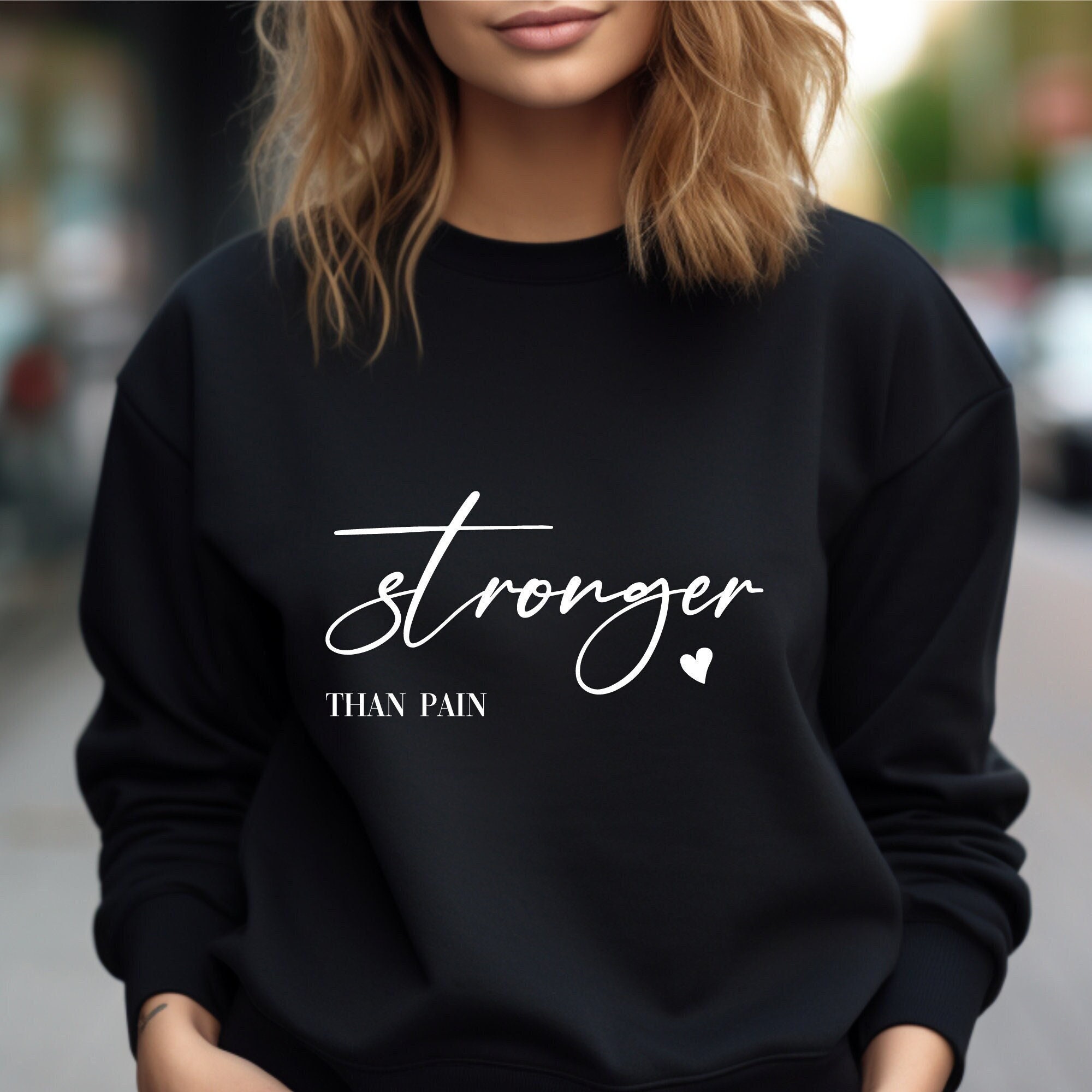 Stronger Than Pain Svg, Inspirational Svg, Motivational Svg ...