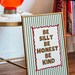 Physical Poster - Be Silly Be Honest Be Kind Wavy Frame Art Print | Red ...