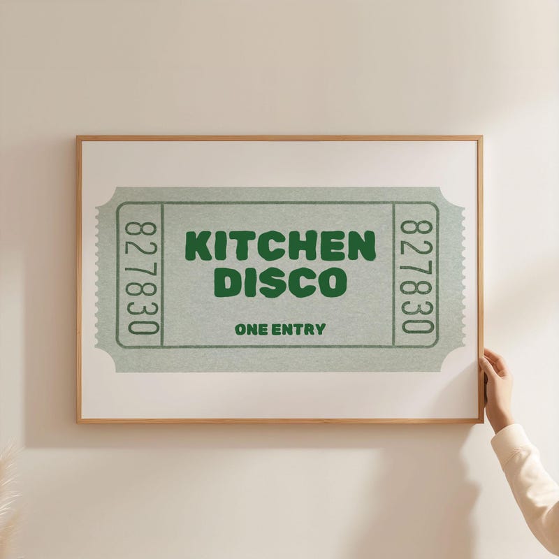 Kitchen Wall Art - Etsy UK