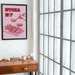 Y2K Japanese 'GYOZA' Kitchen Wall Art in Pink Wall - Etsy