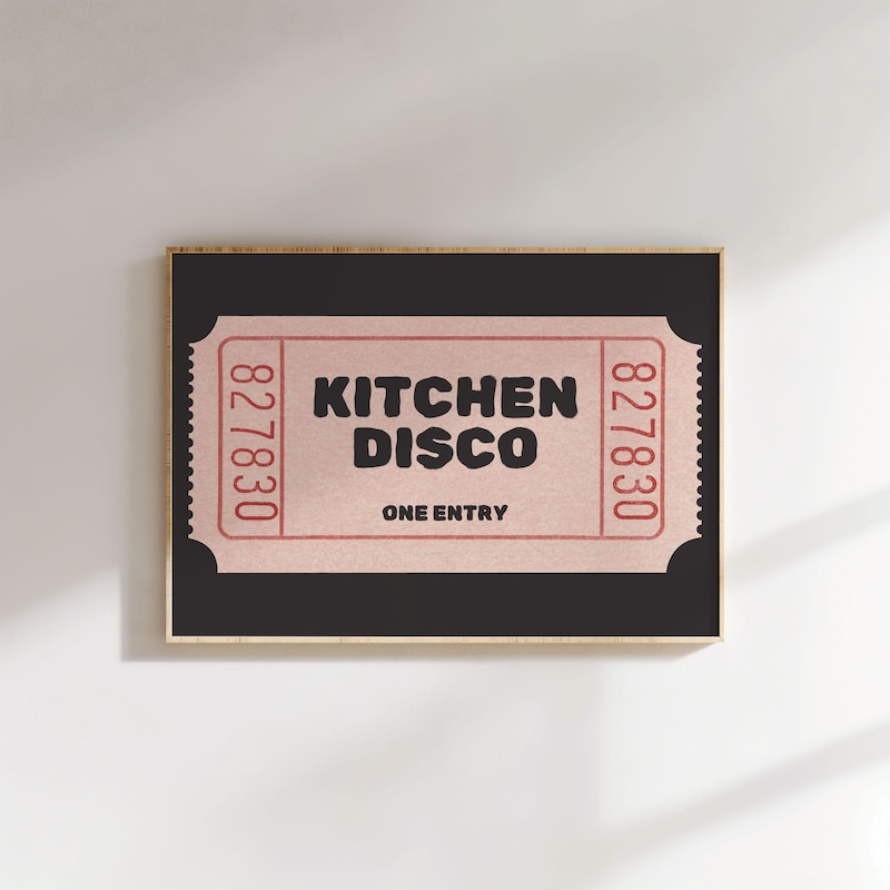 Landscape Kitchen Print - Etsy UK