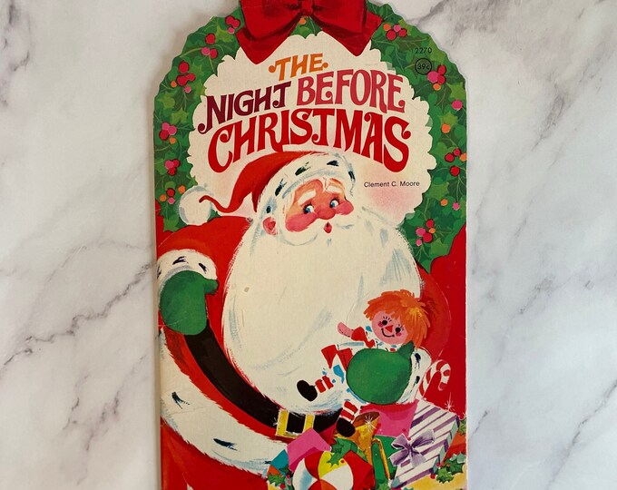 Vintage 1960s the Night Before Christmas 2270 Whitman Publishing Co ...