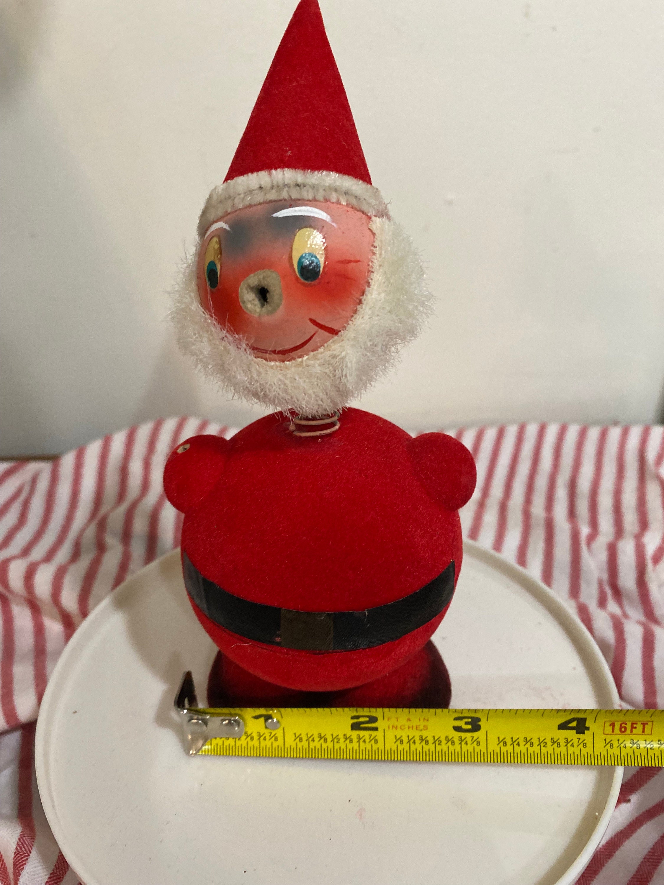 Antique Santa Bobblehead Candy Container Made in Germany - Etsy