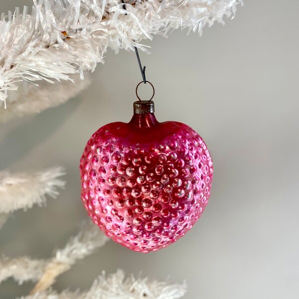 Pink Mercury Glass Ornaments - Etsy