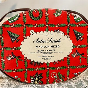 Vintage SATIN FINISH Madison Mixed Hard Candies Made by Ludens Inc ...