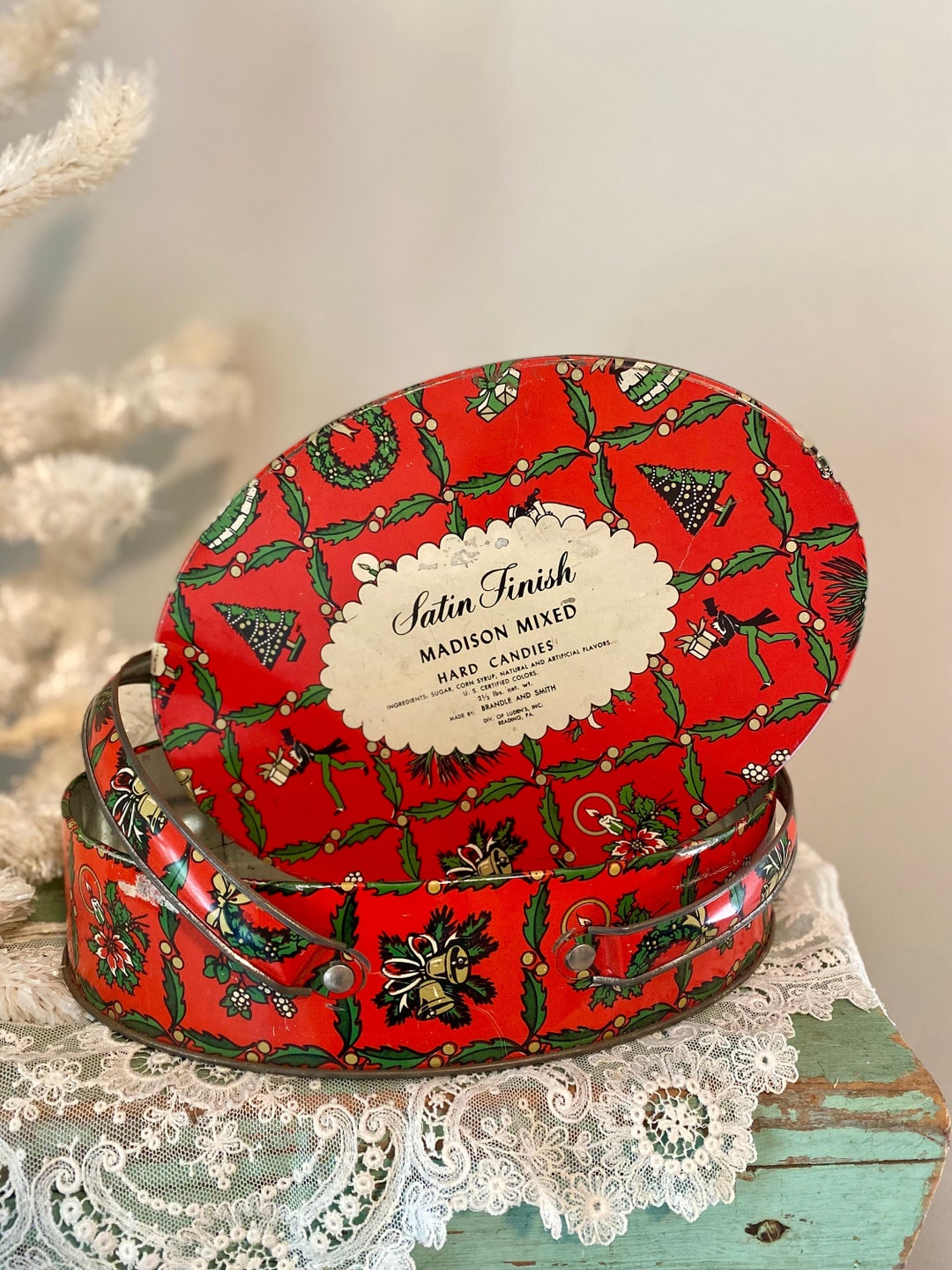 Vintage SATIN FINISH Madison Mixed Hard Candies Made by Ludens Inc ...