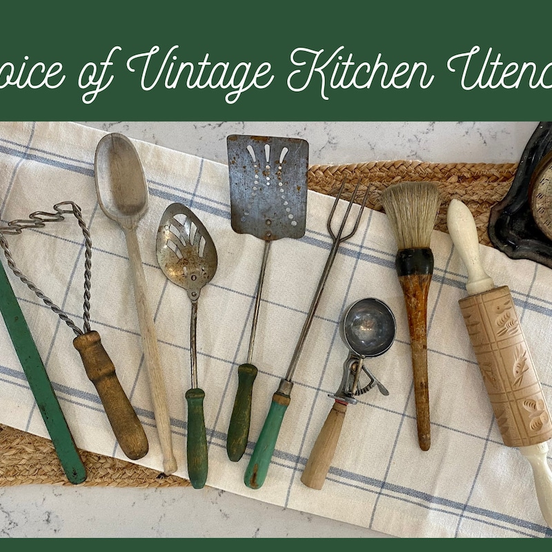 Antique Kitchen Utensils - Etsy