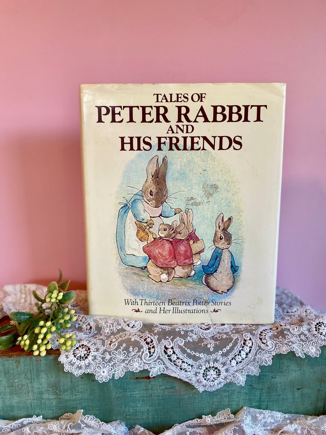 Vintage Hard Cover Book 1984 Tales of PETER RABBIT and His Friends With ...