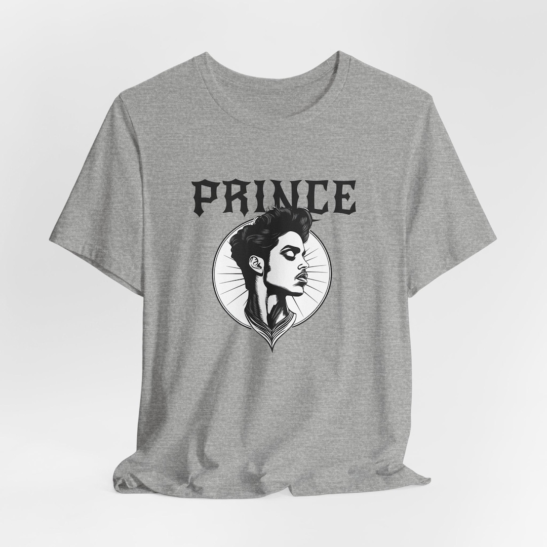 Prince Tshirt Gift Prince Tee Unisex Style Prince Fan Lovers Wearing ...