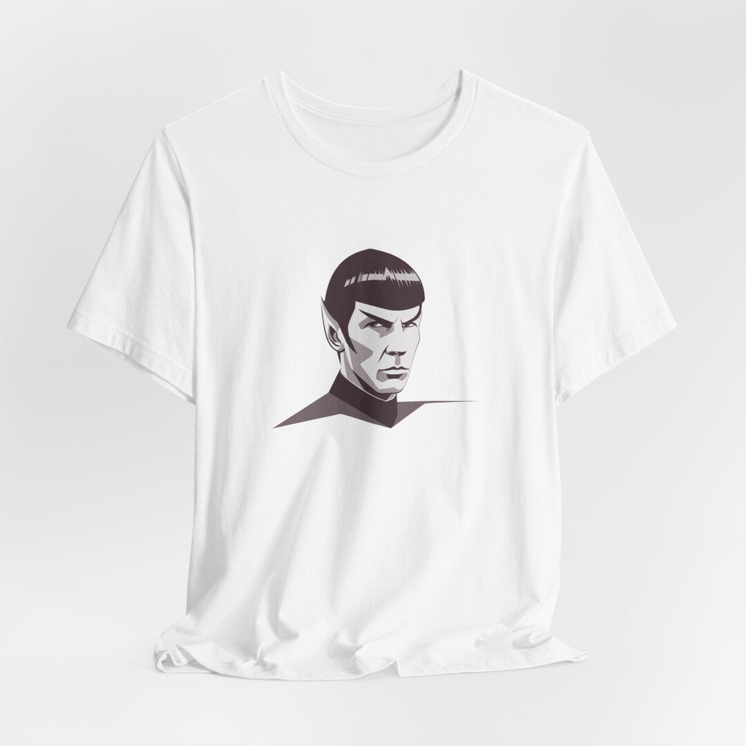 Tshirt Vintage Style Gift ,the Official Spock Star Trek Graphic Tee ...