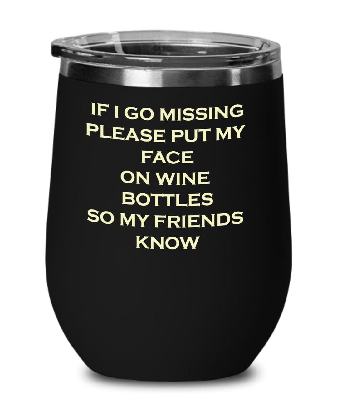 Wine Glass, Comical Quote, Prank Wine Glass, Wine Glass for Friend - Etsy
