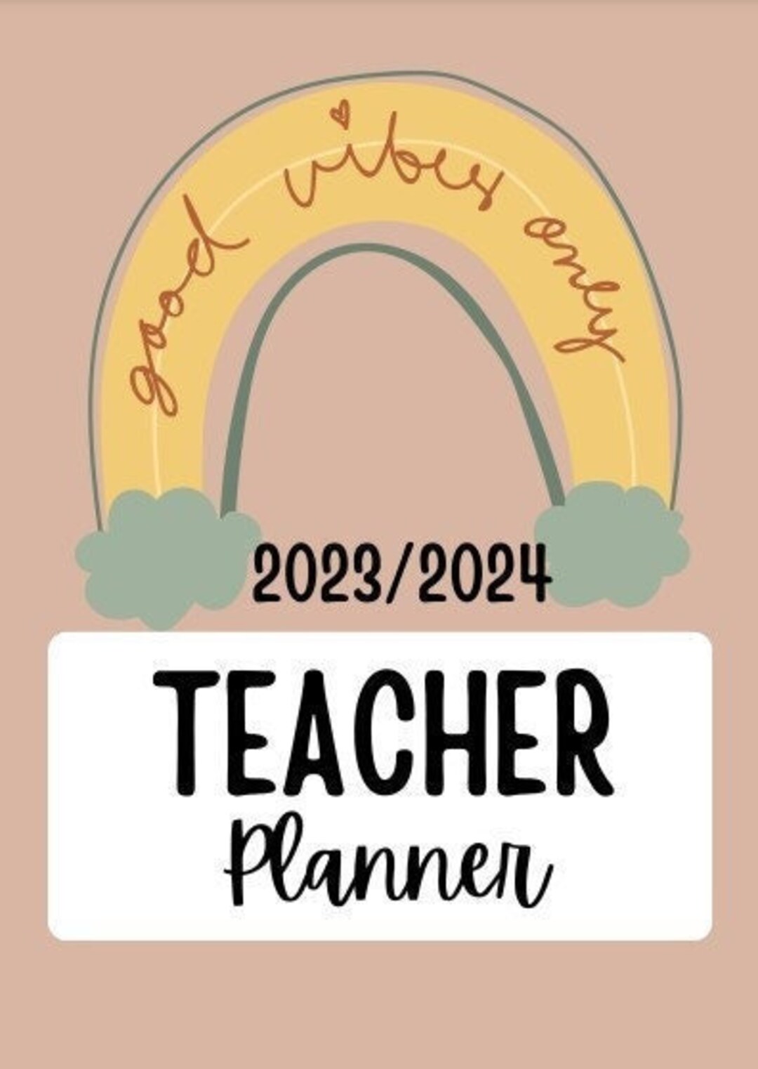 Teacher Planner 2023/2024 - Etsy