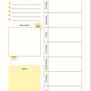 Assignment Tracker and Weekly Planner Combo - Etsy