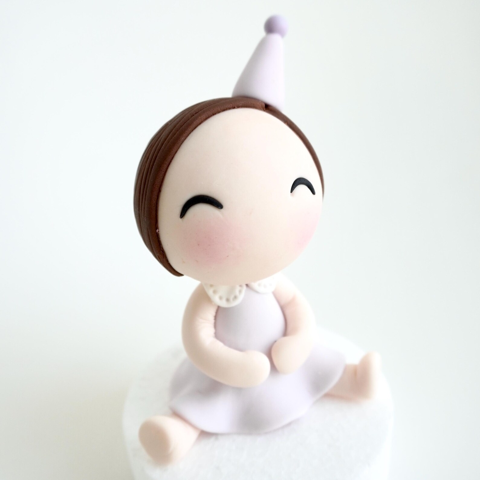 Fondant Baby Cake Topper: Handmade Shower Decor, Customizable - Etsy