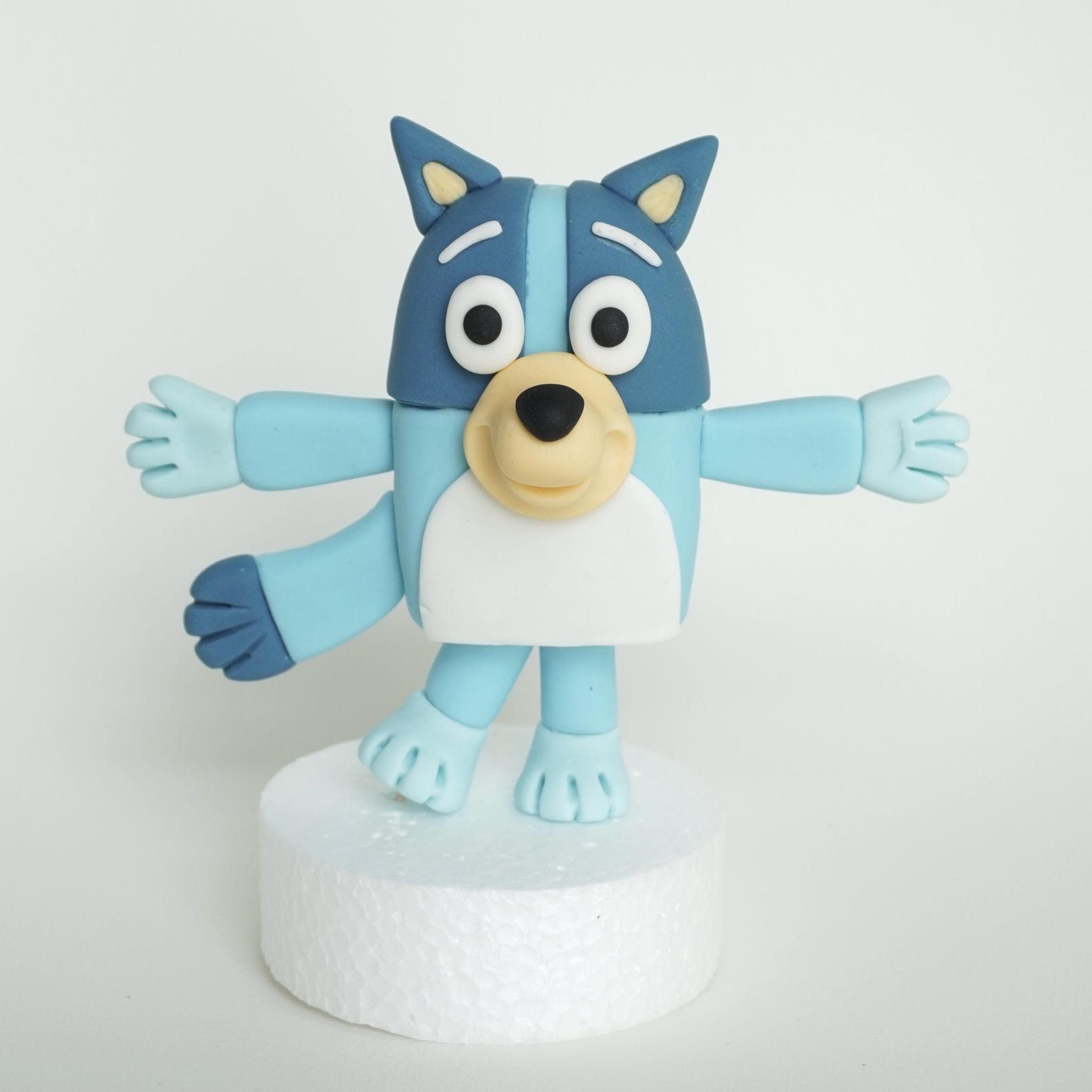 Bluey Characters Fondant Cake Topper - Etsy