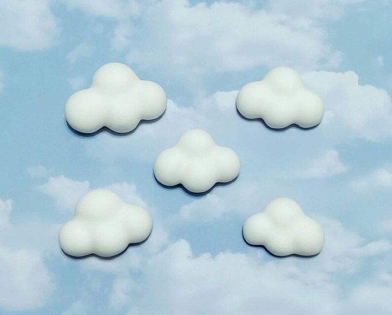 Custom Rainbow and Clouds Cake Topper - Etsy