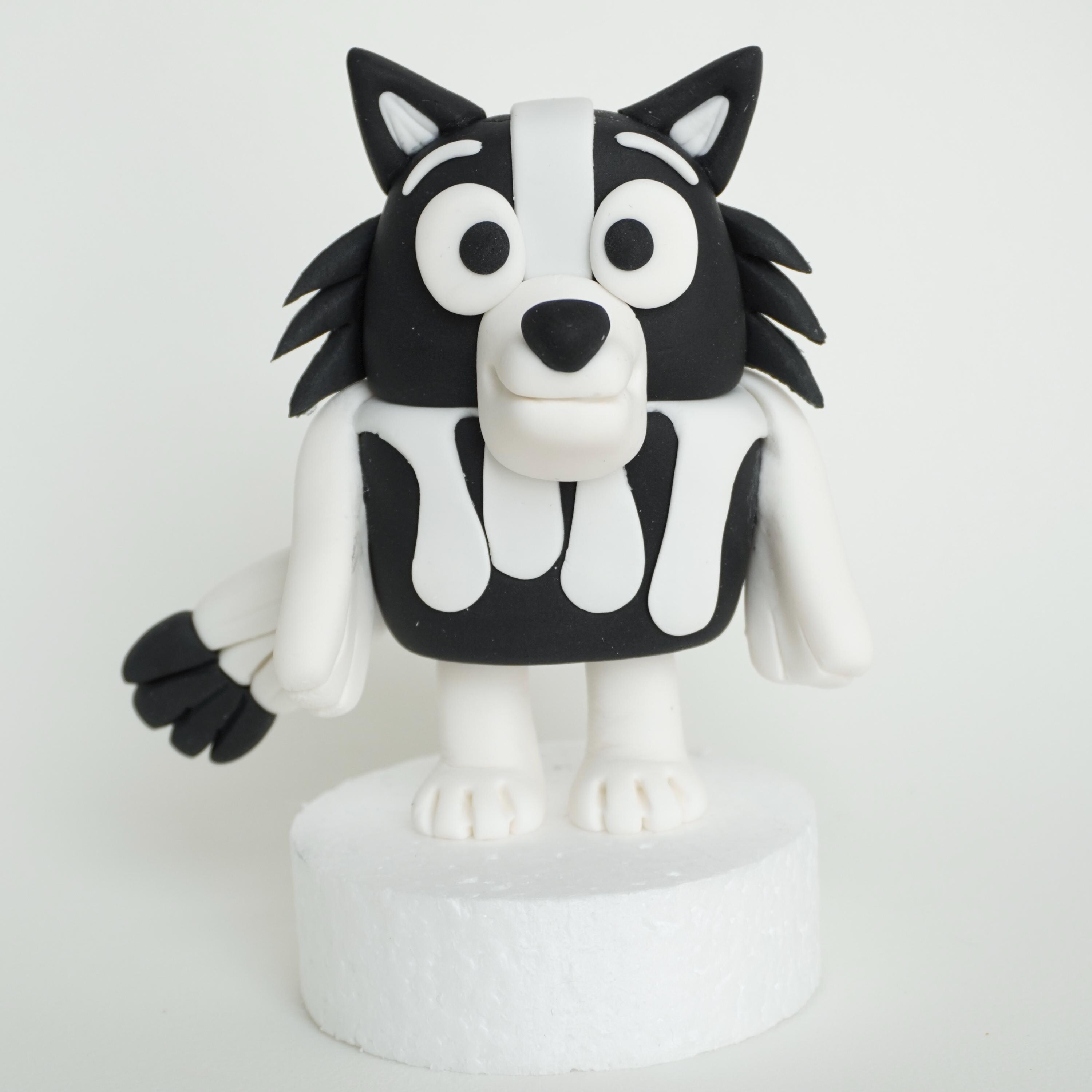 Bluey Characters Fondant Cake Topper - Etsy
