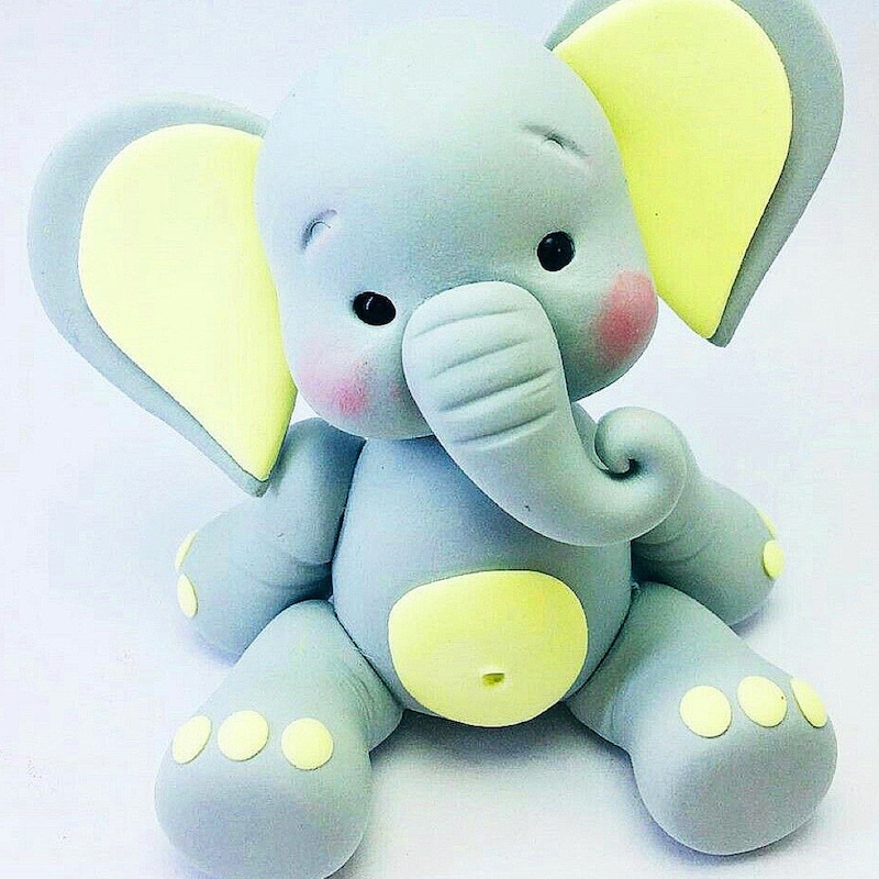 Fondant Elephant - Etsy