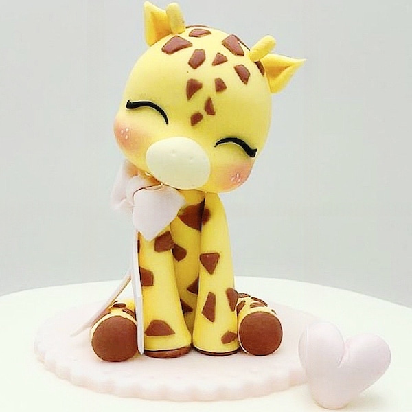 Giraffe Cake Topper - Etsy