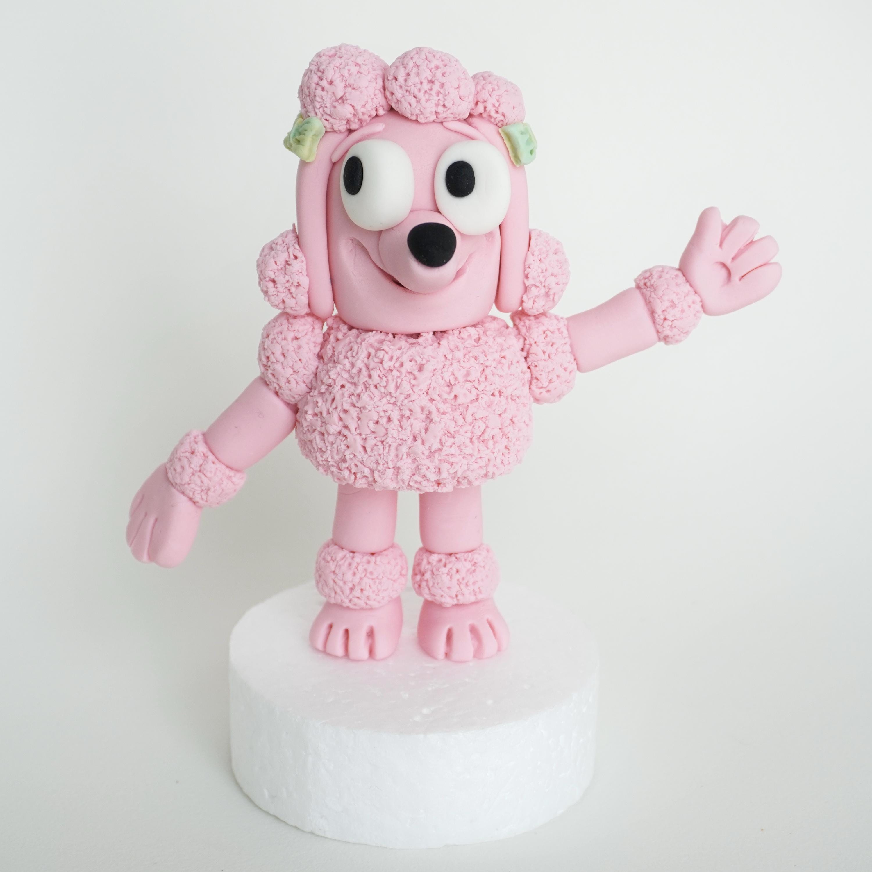 Bluey Characters Fondant Cake Topper - Etsy