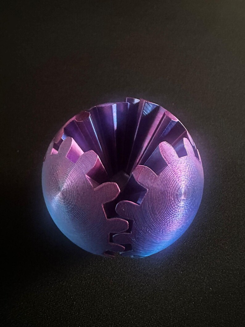 3d Printed Gear Sphere - Etsy