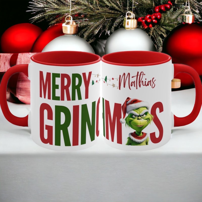 Grinch Mug - Etsy