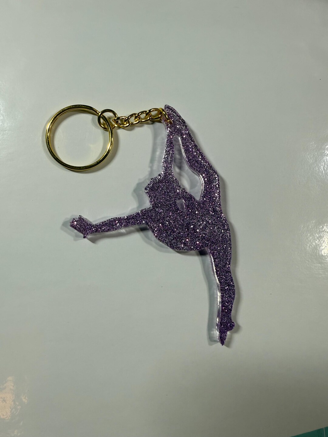 Custom Dance or Gymnast Keychain - Etsy